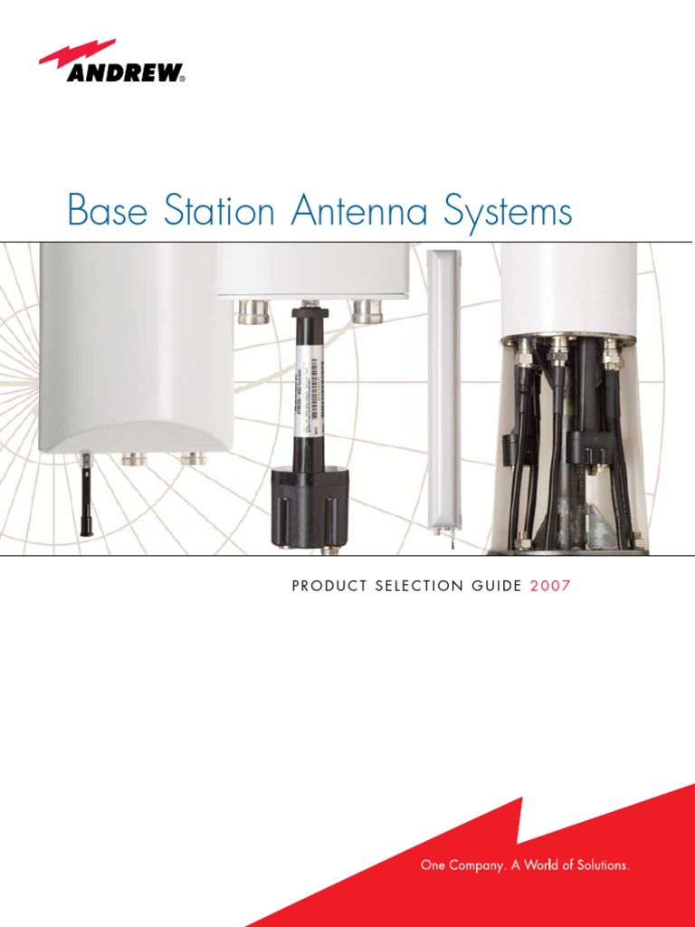 Andrew Antenas RF | PDF | Antenna (Radio) | Telecommunications