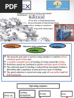 Let Off Mechanism | PDF | Loom | Weaving