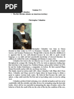 Christopher Columbus Biography Worksheet PDF | PDF | New World | Christopher Columbus