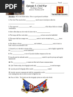 America The Story of Us Episode 3 Westward Worksheet | PDF | North ...