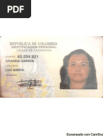 Cedula William | PDF