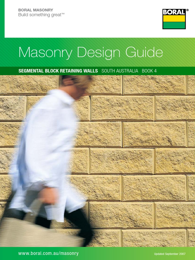 Masonry Design Guide PDF | PDF | Masonry | Wall