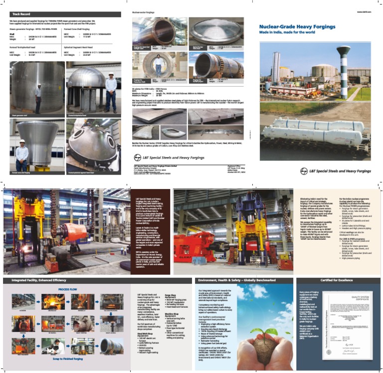 Nuclear Grade Heavy Forgings LTSSHF | PDF | Forging | Energy Technology