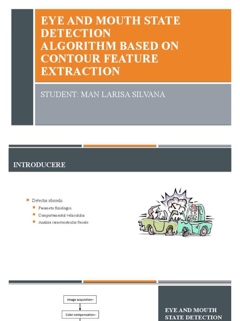 Eye and Mouth State Detection Algorithm Based On Contour Feature Extraction | PDF | Emerging ...