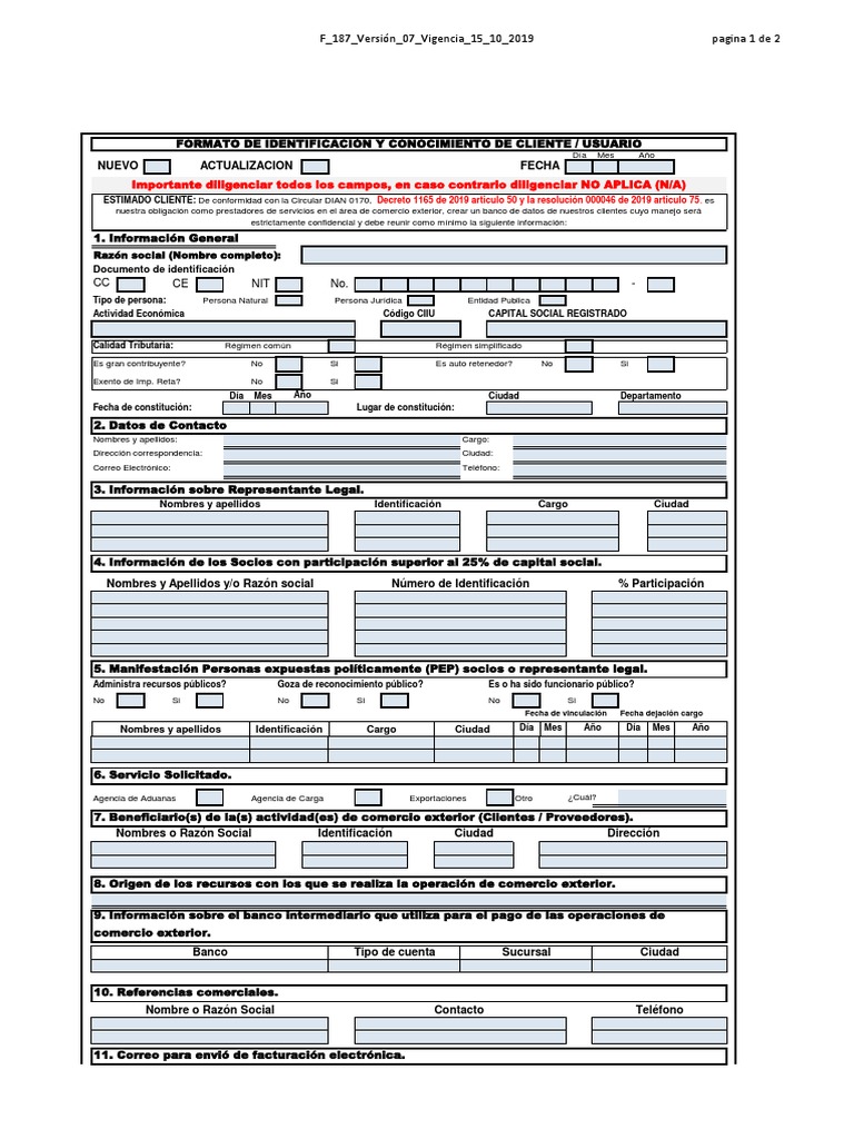 Circular 170 | PDF | Contador | Información