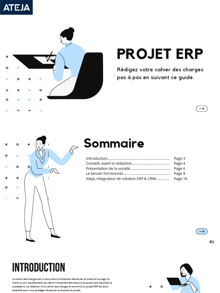 CDC Projet Erp | PDF | Progiciel de gestion intégré | Gestion de la ...