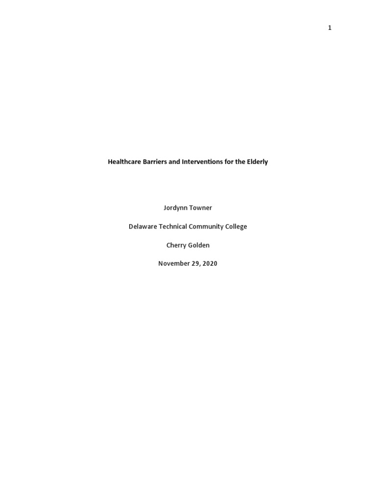 Population Health Final Paper | PDF | Medicare (United States) | Medicaid