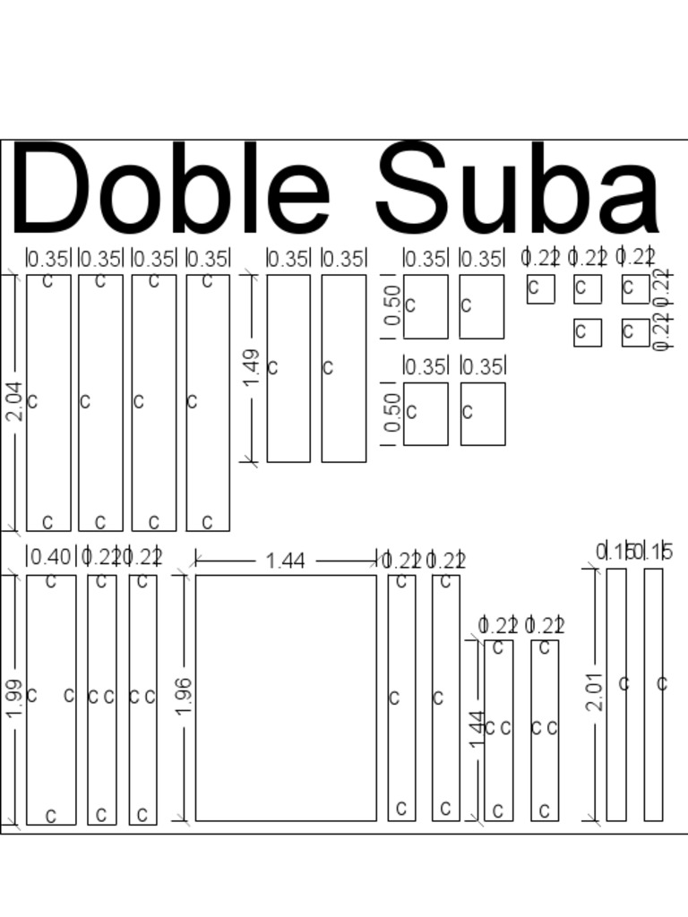 Cama Doble Leonardo Despiece | PDF
