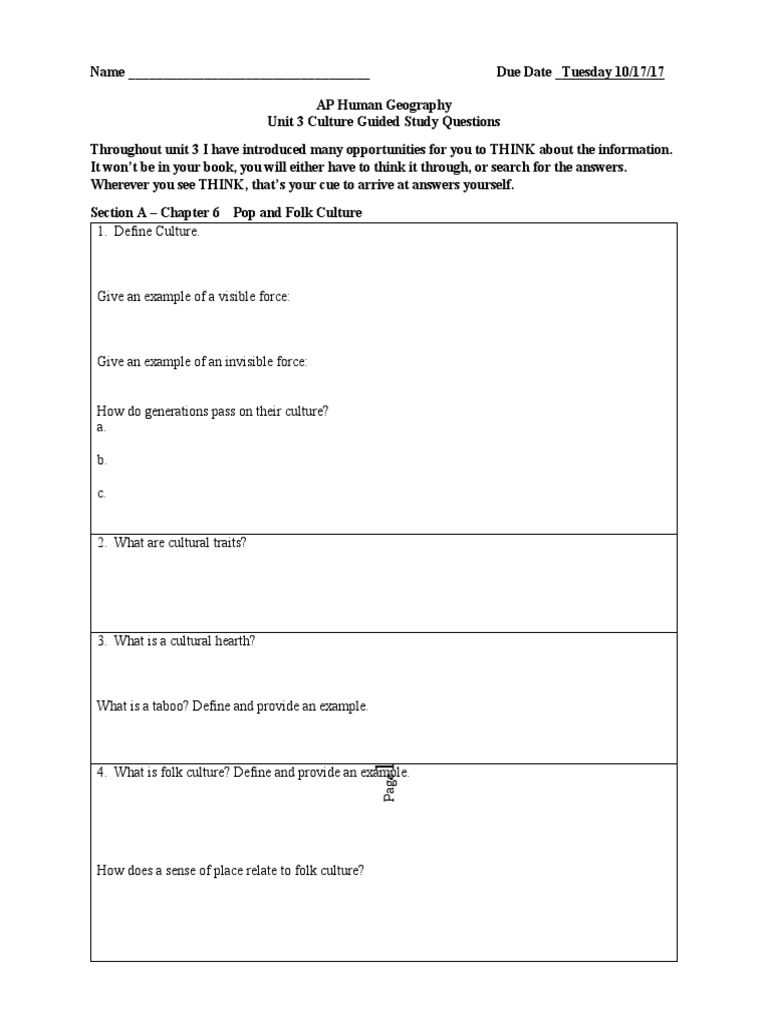 Culture and Language Study Guide | PDF | Dialect | Folklore