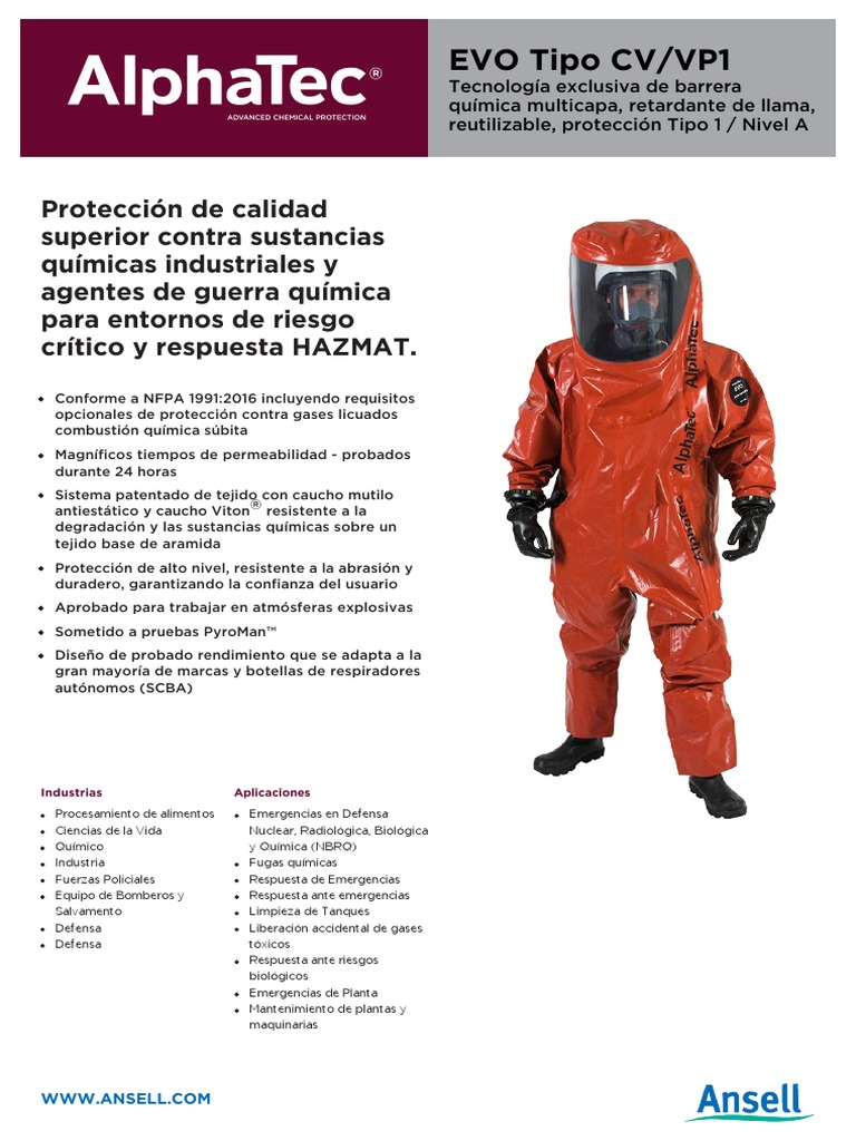 Alphatec EVO | PDF | Química | Productos quimicos