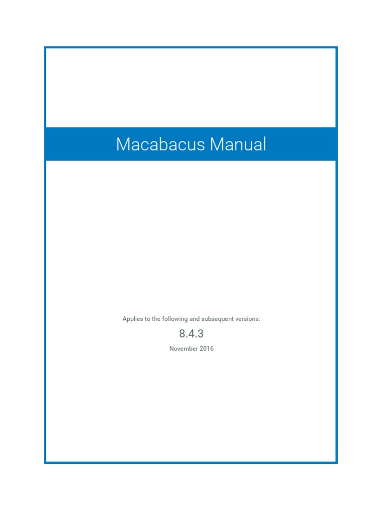 Macabacus Manual: Applies To The Following and Subsequent Versions ...