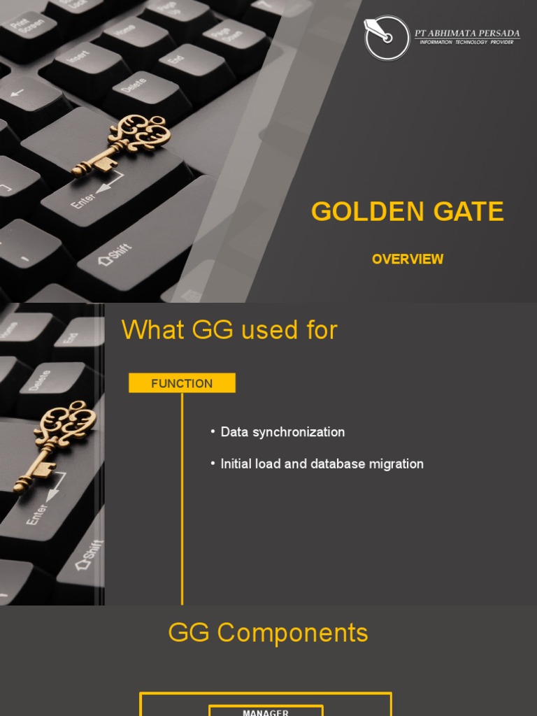 Golden Gate Training | PDF | Databases | System Software