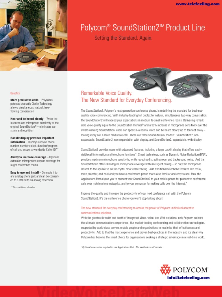 Polycom Soundstation2 Product Line: Setting The Standard. Again | PDF ...