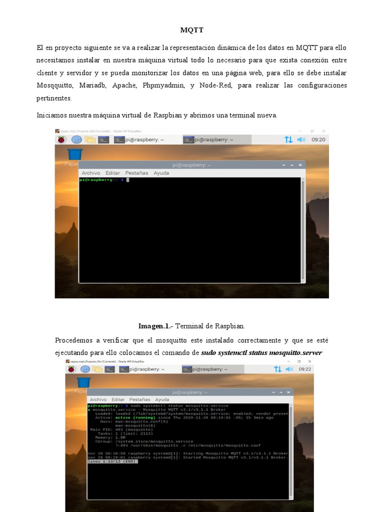 Desarrollo MQTT Rasbian | PDF | Mi sql | Servidor HTTP Apache