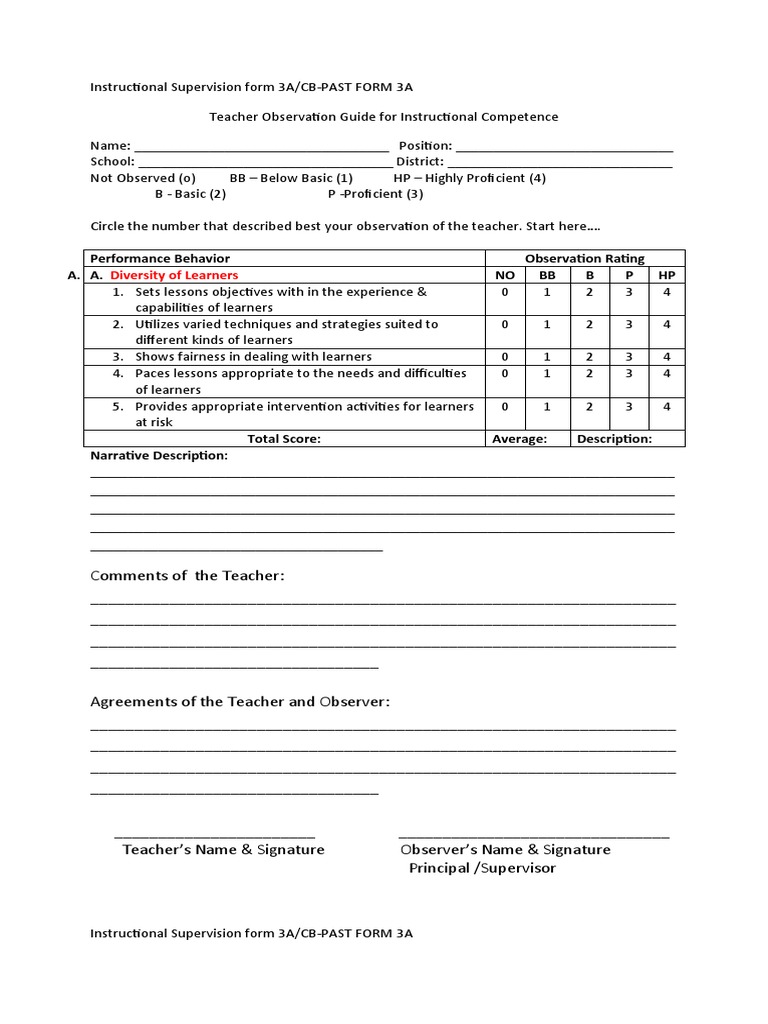 New TLOG Form | PDF | Teaching Method | Teachers