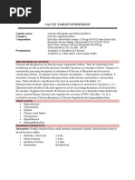 Kalimate Dosage and Administration Guide | PDF | Dose (Biochemistry ...