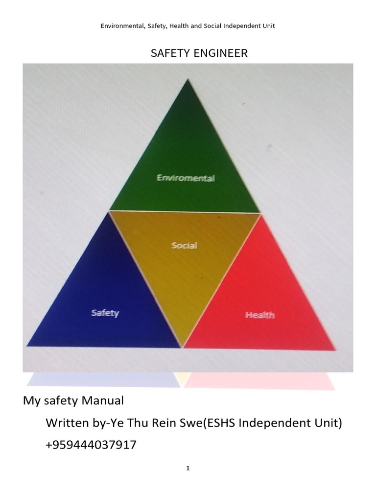 Safety Engineer For Myanmar People | PDF
