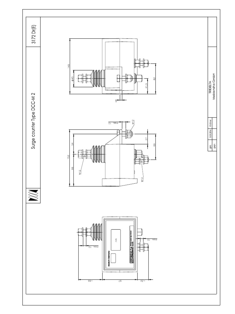 Surge Counter DCC-M2 | PDF