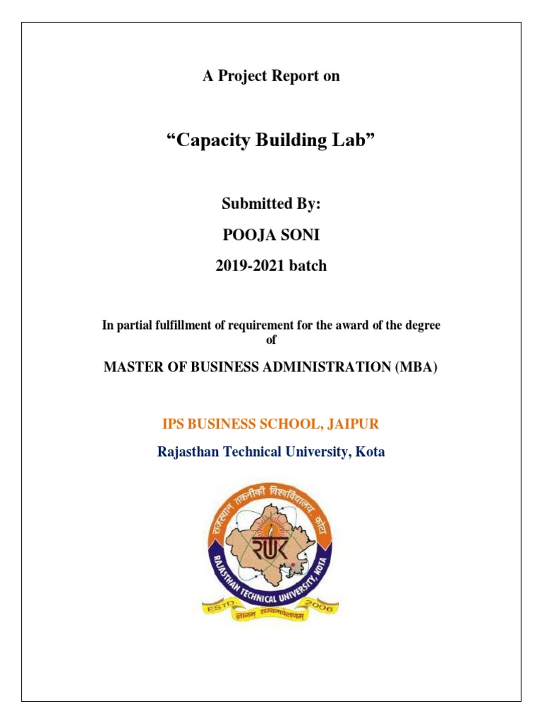 Capacity Building Lab File | PDF | Communication | Psychological Concepts