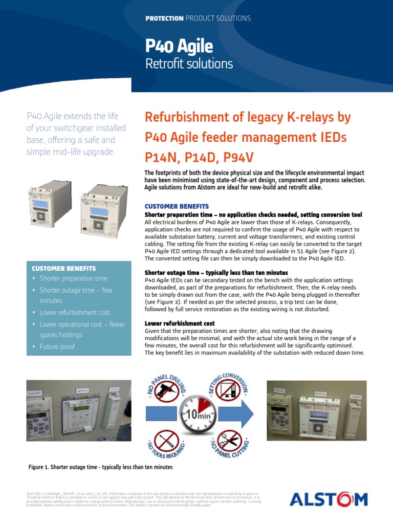P40 Agile Retrofit Brochure GB-epslanguage en-GB | PDF | Electrical ...