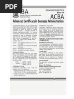 IBA Exam Admit Card Instructions | PDF