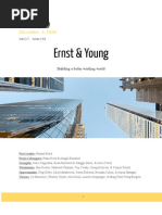 Ernst & Young: A Historical Overview | PDF | Business | Financial Services