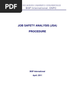 Procedure For Job Safety Analysis (Final CO-HSE) | PDF | Occupational ...