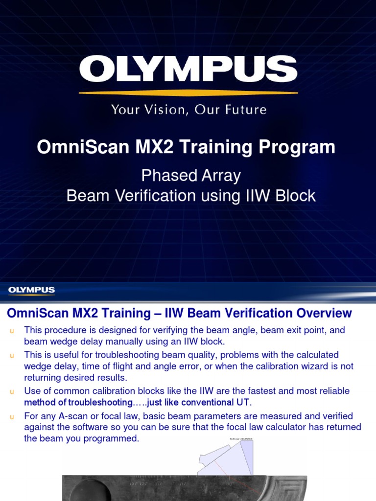 MX2 Training Program 10G VerifyExitAngleDelay On IIW | PDF | Aperture ...