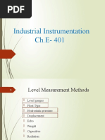 Tank Bridle Level Measurement | PDF | Instrumentation | Radar