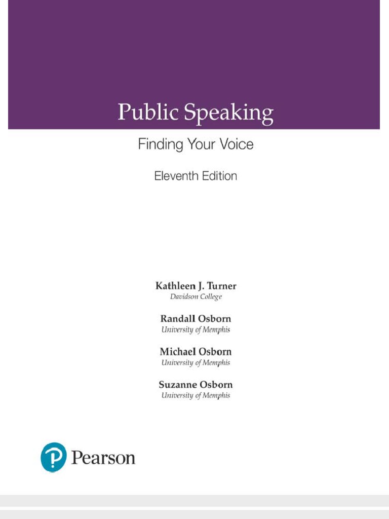 Public Speaking (11th Edition) | PDF