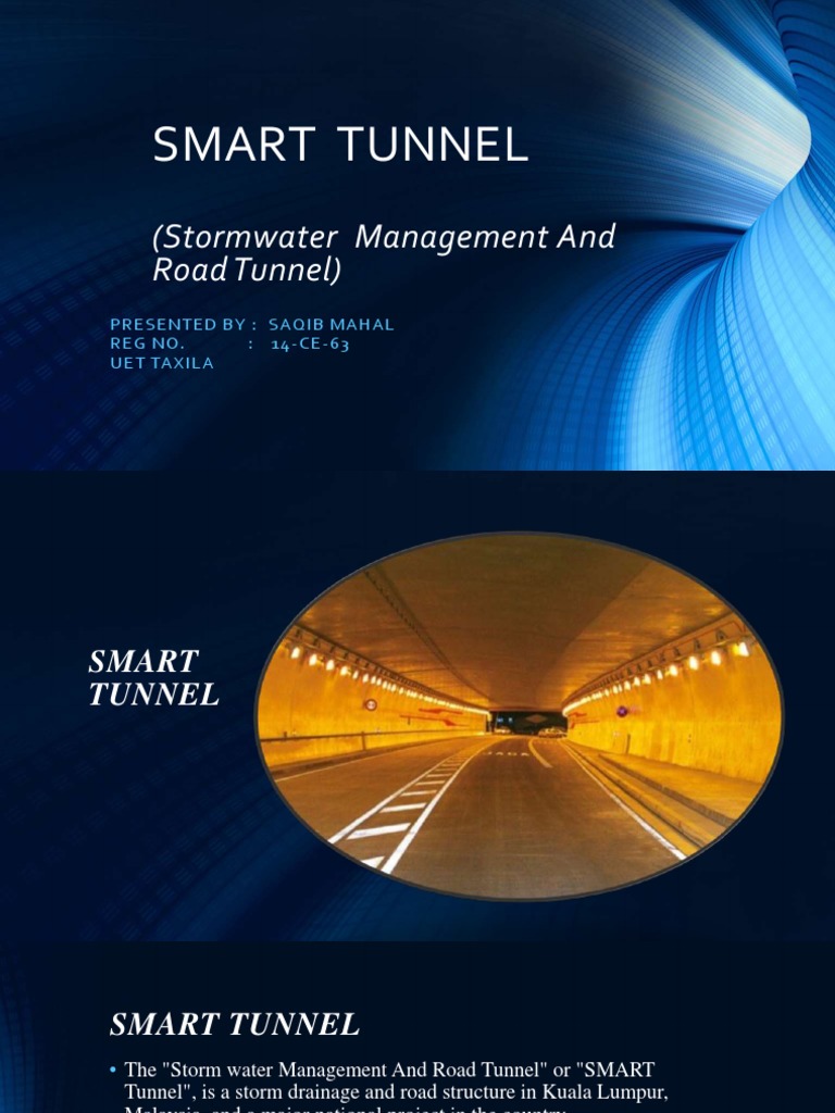 Smart Tunnel: (Stormwater Management and Road Tunnel) | PDF | Transport ...