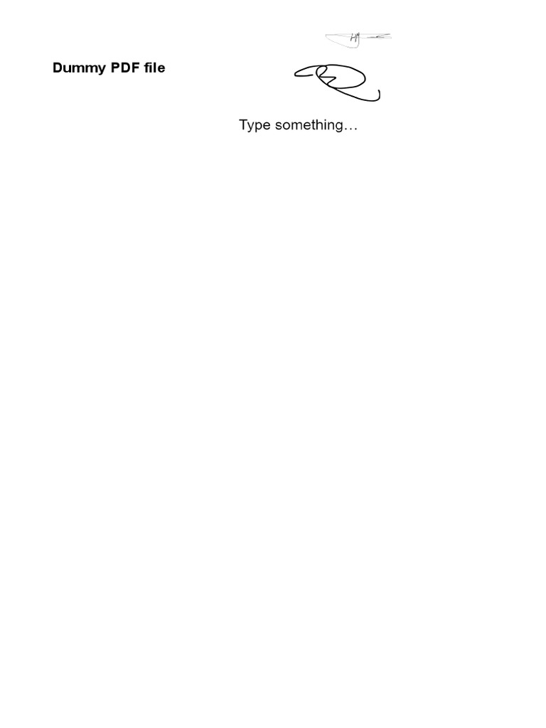 Dummy Signed | PDF