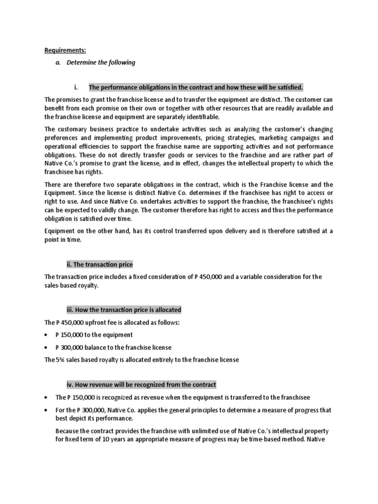 Franchise Operations Accounting Overview | PDF | Franchising | License