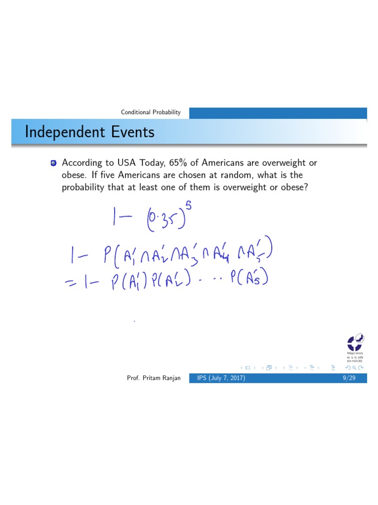 Lec3 F | PDF | Probability Theory | Dell