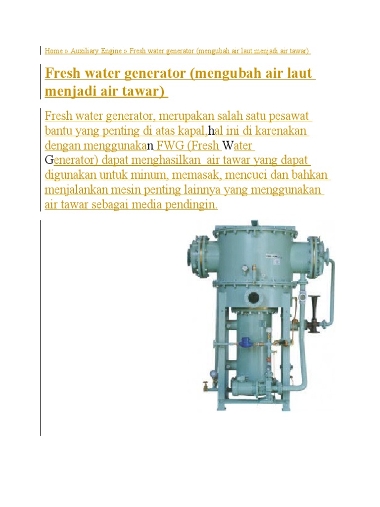 Konstruksi FWG 3 | PDF