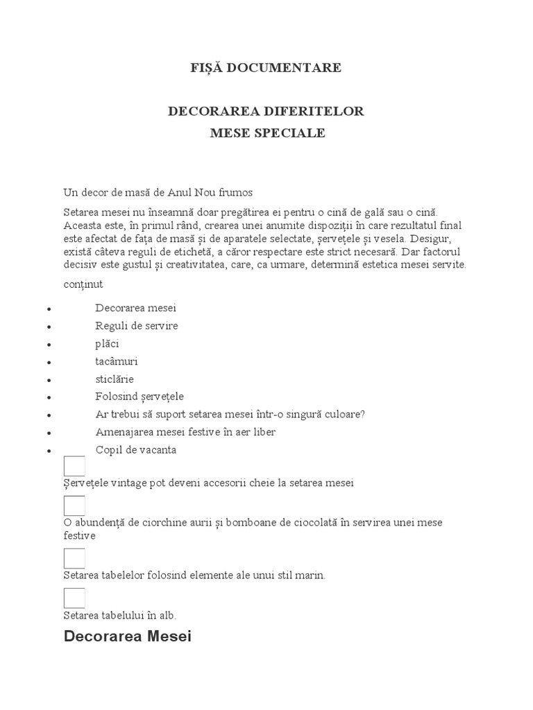 FIȘĂ DOCUMENTARE m2 | PDF