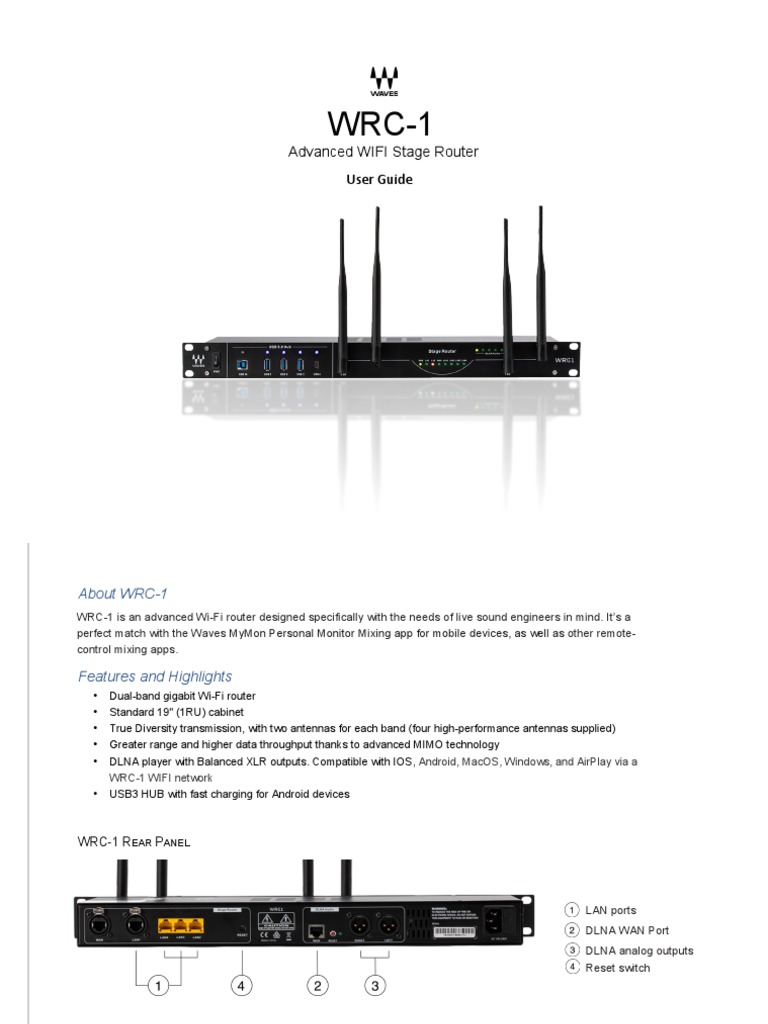 wrc1 Wifi Stage Router v2 PDF | PDF | Wi Fi | Telecommunications ...