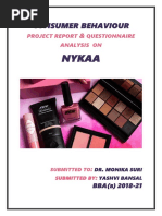 A Case Study Analysis On Nykaa's Successs | PDF | Marketing | Brand