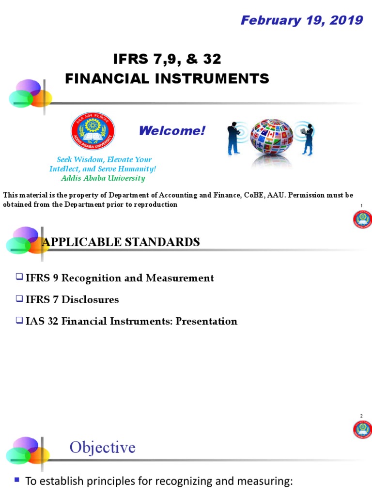 IFRS 9, 7 & 32 Financial Instruments Overview | PDF | Discounting ...
