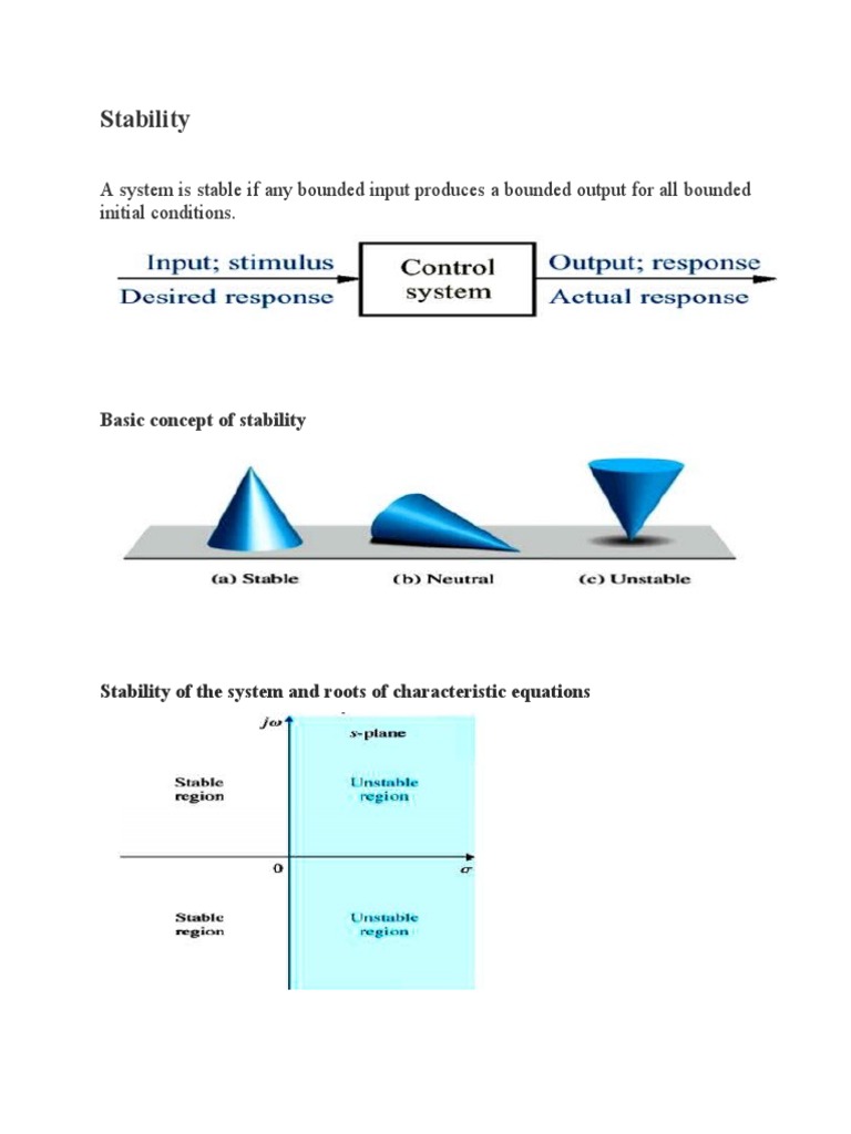 System Stability | PDF | Stability Theory | Algorithms