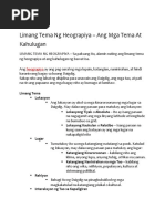 Kahulugan NG Heograpiya | PDF