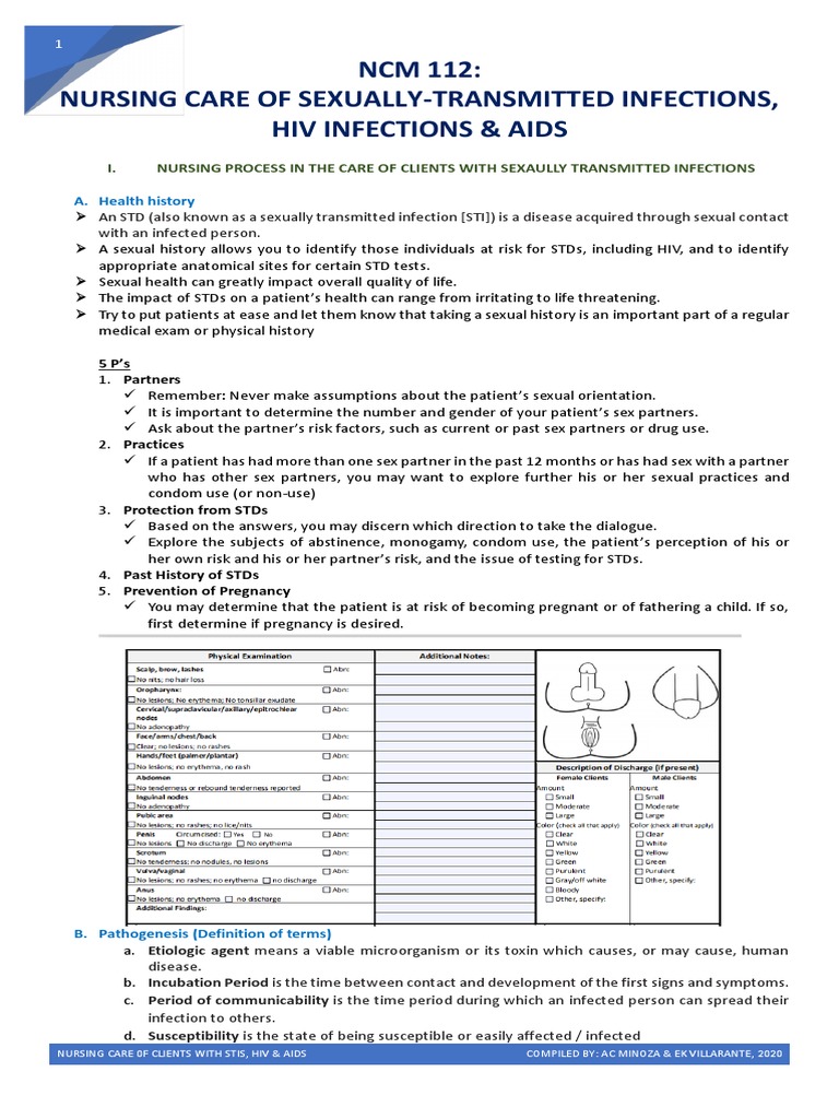 STI HIV AIDS Handouts | PDF | Hiv/Aids | Herpes Simplex