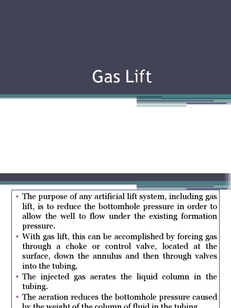 Understanding Gas Lift Through Continuous and Intermittent Operations ...