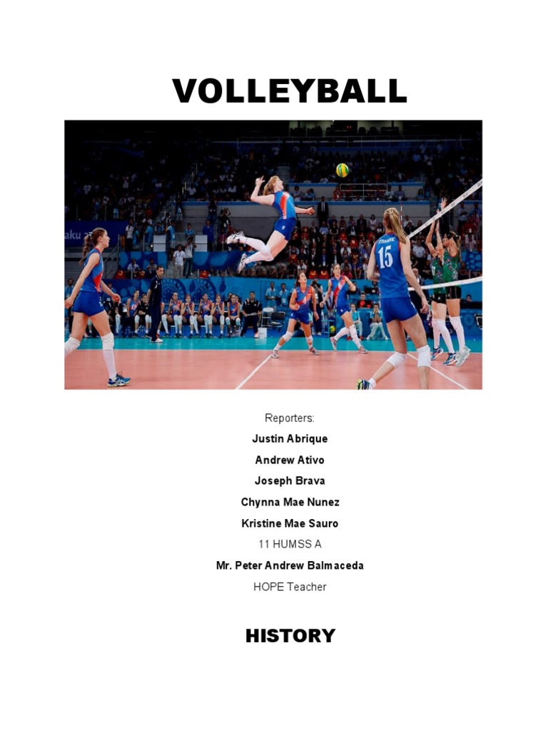 VOLLEYBALL | PDF | Volleyball | Hobbies
