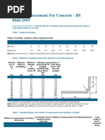 BS8666 Steel Reinforcement Guide | PDF