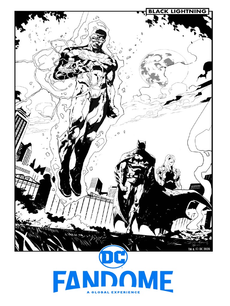 Blerd and Boujee Coloring Fun For Everyone PDF | PDF | Superheroes | Dc ...