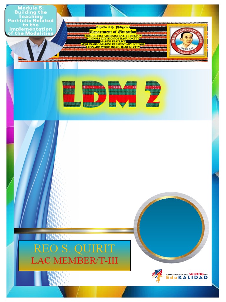 LDM Portfolio Cover Page 2 | PDF