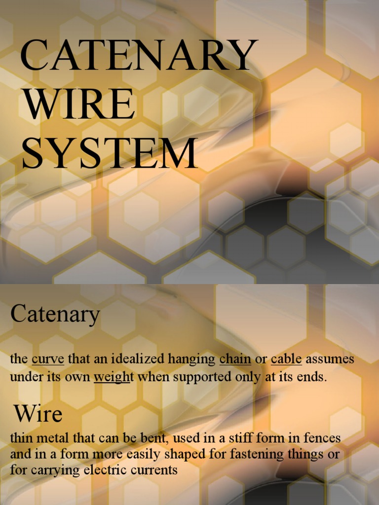 OVERHEAD CATENARY WIRE SYSTEMS | PDF | Passenger Rail Transport ...