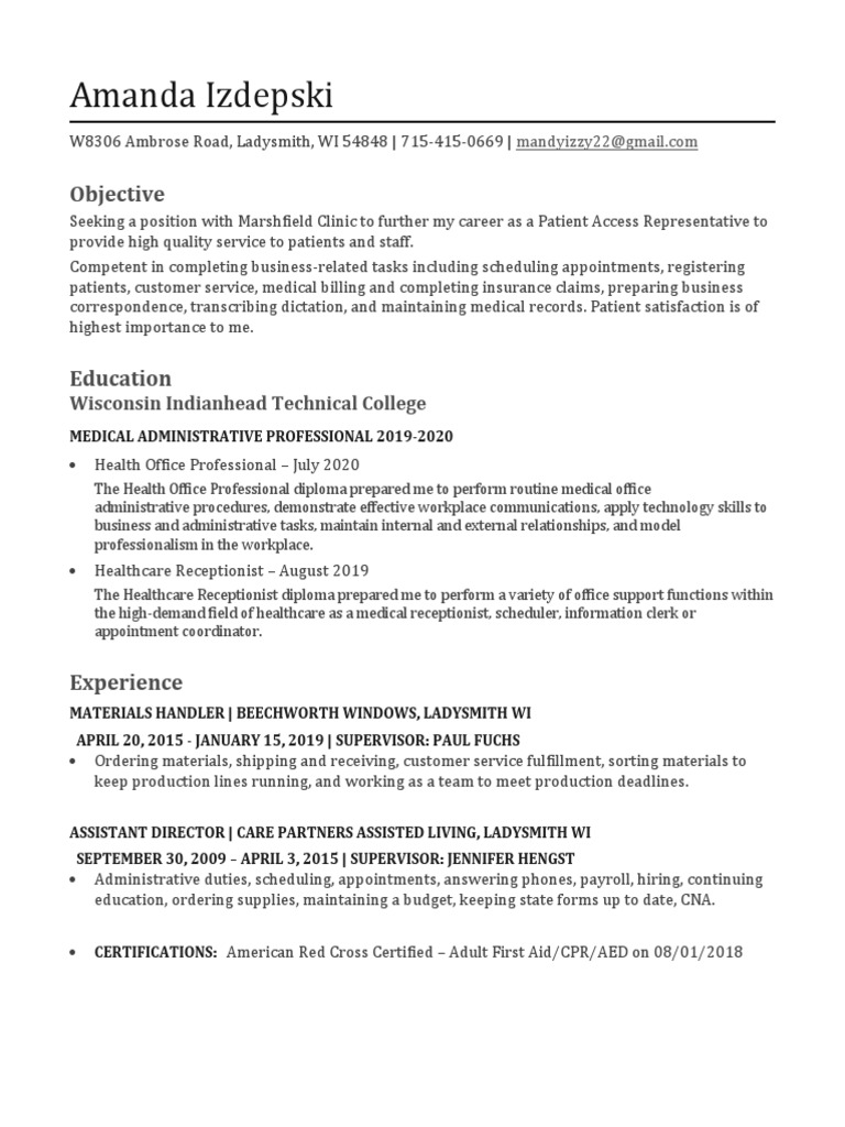 Current Resume | PDF