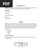 Torricelli's Theorem Report - Physics Lab | PDF | Mechanics | Gases